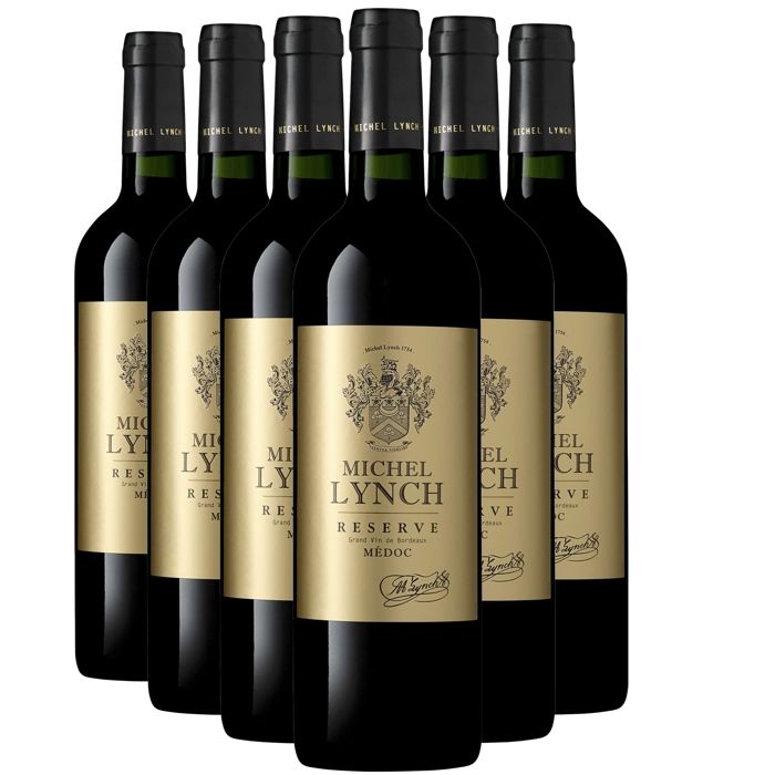 Michel Lynch Médoc Reserve 2022 - Vin Rouge de Bordeaux (6x75cl) - La ...