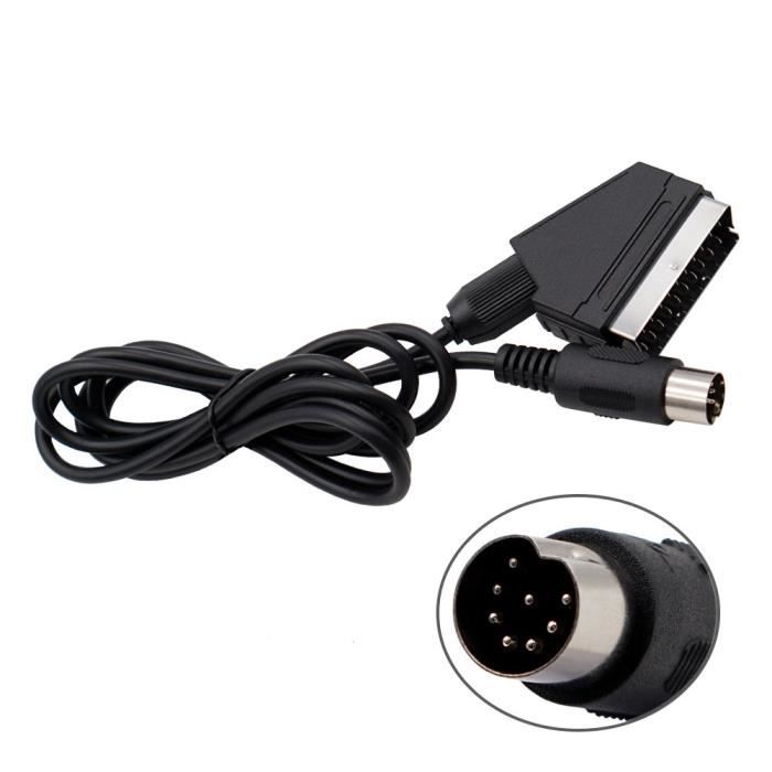 Pour MD1-VPIN-Câble Scart Rgb Pour Ps2-sega Md1-md2 Megadrive1-dc-sega ...