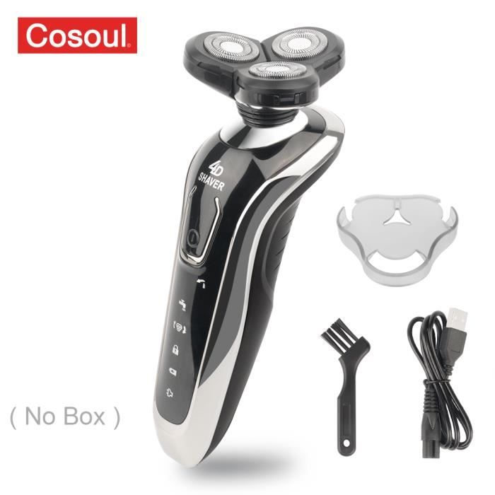 Aucune boîte - Rasoir électrique aste et étanche pour homme, machine à ...