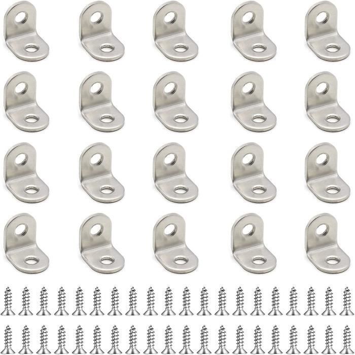 Équerres De Fixation,Équerre De Coin En Acier Inox,Angle Droit Support ...