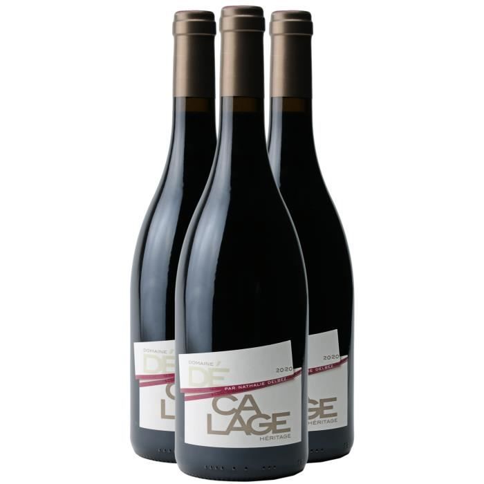 Languedoc La Méjanelle Héritage Rouge 2020 - Bio - Lot de 3x75cl ...