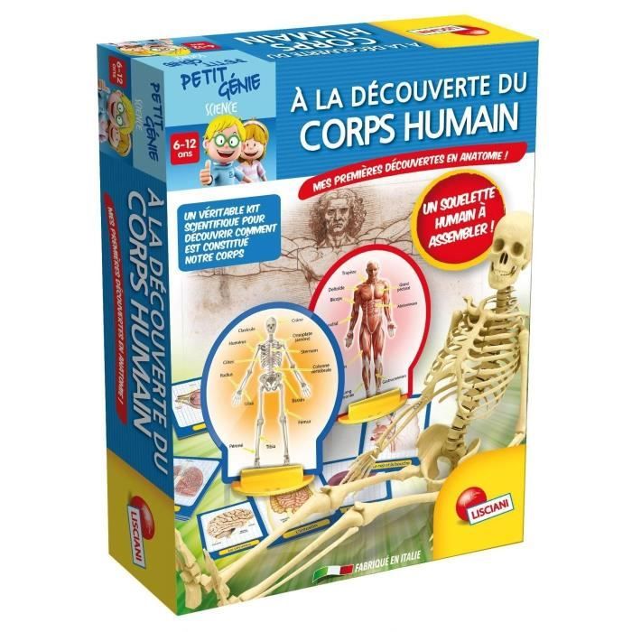 LISCIANI GIOCHI Decouvre le corps humain - Cdiscount Jeux - Jouets