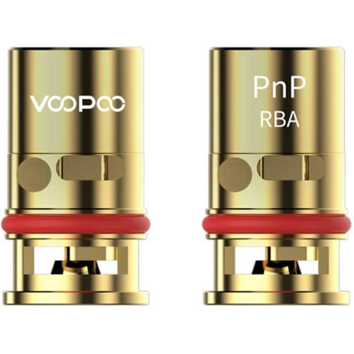 CIGARETTE ELECTRONIQUE Original VOOPOO PnP Coil 0.6ohm RBA for Voopoo Vinci-Drag Baby Kit Sans ...