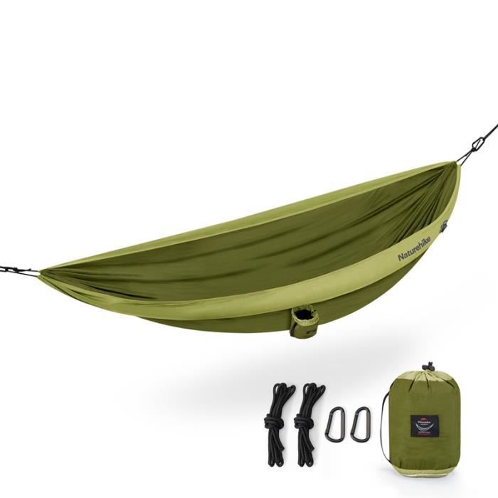 Hamac gonflable - Naturehike - Forest Green - Pliant et léger - Idéal ...