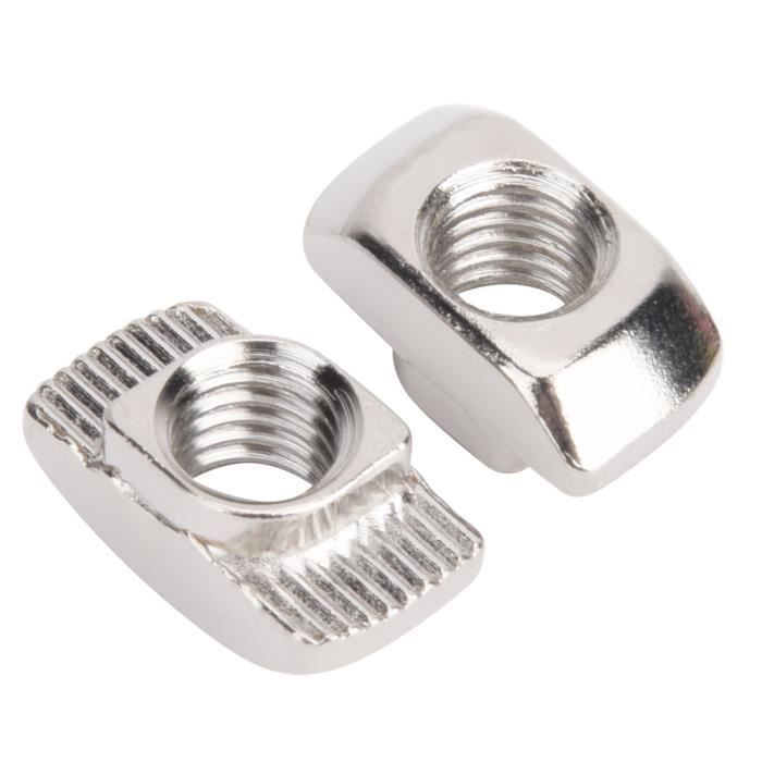 Écrou Coulissant En T - DIOCHE - Norme Européenne - Acier Au Carbone - Lot de 100 - Durable ...