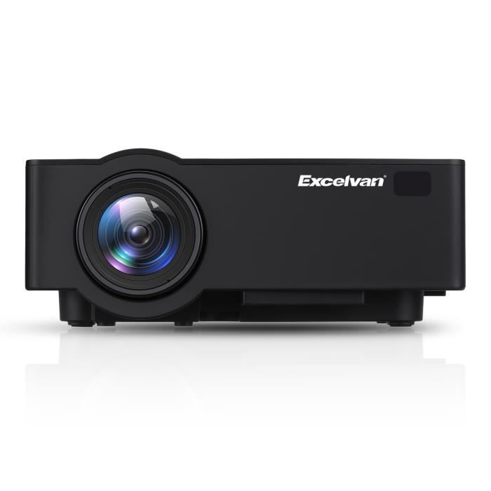 Excelvan E09 (E08S) Vidéoprojecteur LED Portable1080P HD 1920*1080 ...