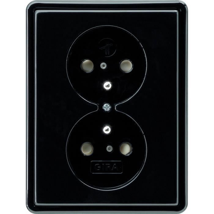 Gira Prise de terre double sécurité enfant Noir S - 079547 - Cdiscount ...