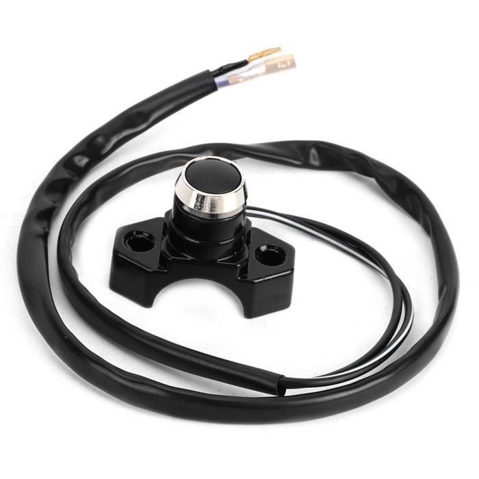 Mxzzand Interrupteur de démarrage du moteur Moto Guidon Moteur Start ...