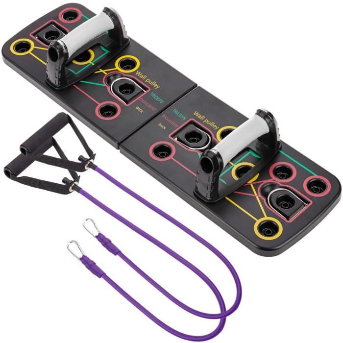 Table de Musculation Portable 15 en 1 Détachable - PRIXPRIME - Blanc ...