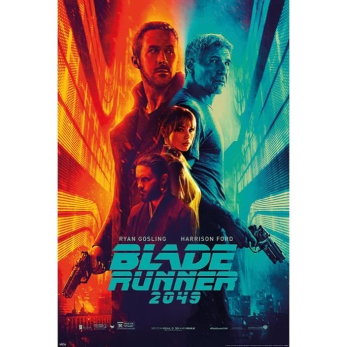 Affiche Maxi Blade Runner 2049 Feu & Glace - Cdiscount