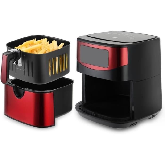 Friteuse Air Fryer Xxl-Airfryer-Friteuse Air Chaud-10 L-Acier ...