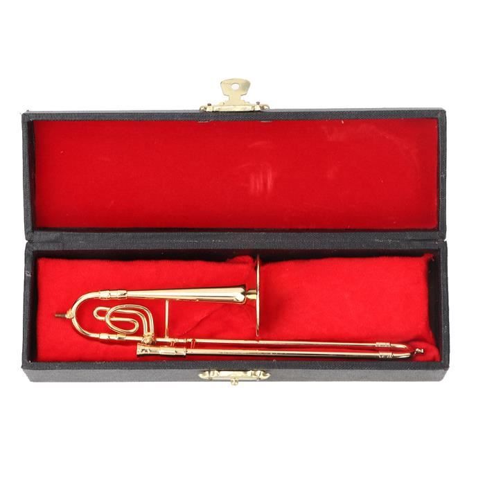 Modèle de trombone miniature en laiton de qualité supérieure - cadeau ...
