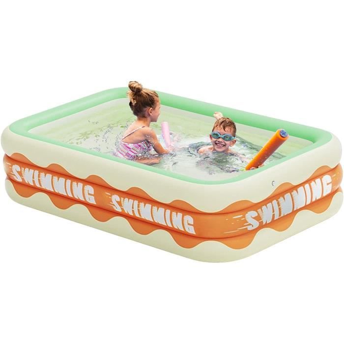 Piscine Gonflable Pataugeoire Piscine Familiale Piscine Gonflable ...