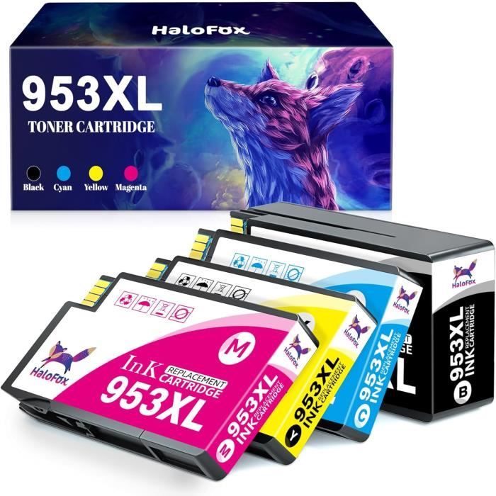953Xl Lot De Cartouches D'Encre Compatibles Avec Hp 953 Xl 953Xl ...
