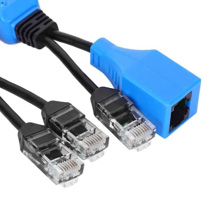 Kit de Câble d'alimentation POE, Convertisseur de Connecteurs RJ45 ...