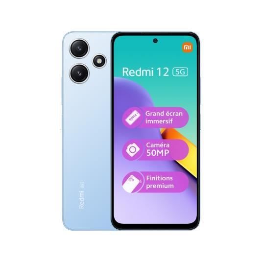 XIAOMI Smartphone XIAOMI REDMI 12 5G 8 256GO SKY BLUE - Cdiscount ...