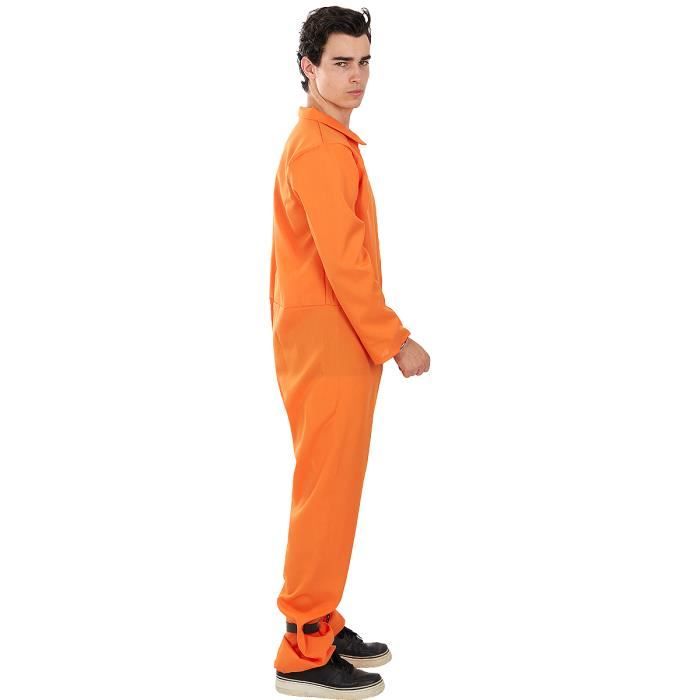 Déguisement prisonnier orange - Funidelia - Combinaison - Halloween ...