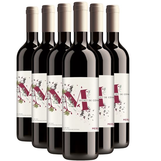 Les Vignerons du Sommiérois Pays d'Oc Merlot 2023 - Vin Rouge du ...