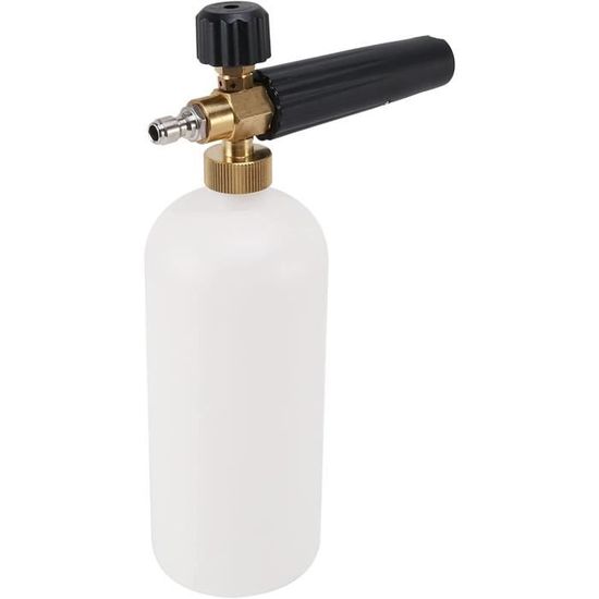 Lance à mousse de neige pour nettoyeur haute pression, seau à mousse, filtre en maille, buses d ...