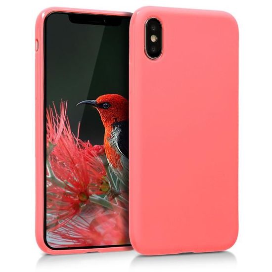 Kwmobile Coque Apple iPhone X - Coque pour Apple iPhone X - Housse de ...