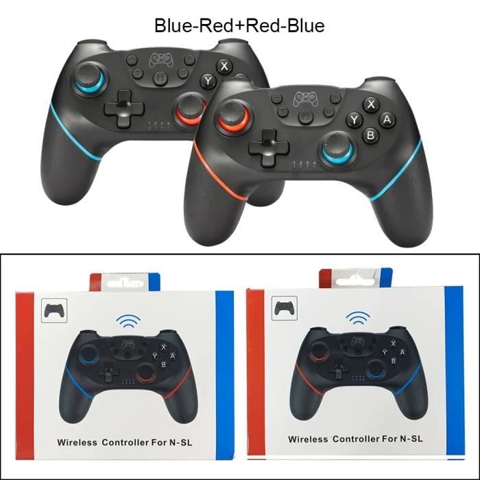 2pc avec boîte - Manette Switch, Manette sans Fil pour Nintendo Switch ...