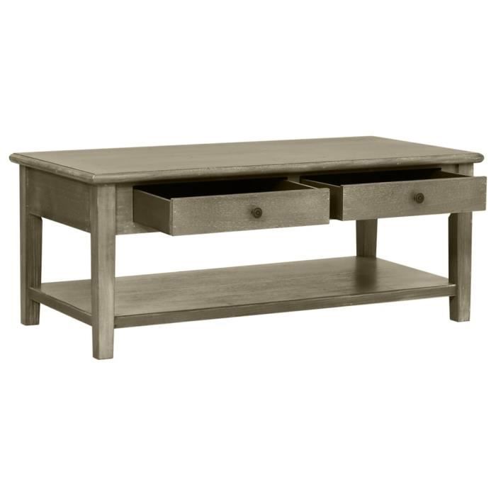 Table basse 100 x 50 x 40 cm Bois-AKO7394667266477 - Cdiscount Maison