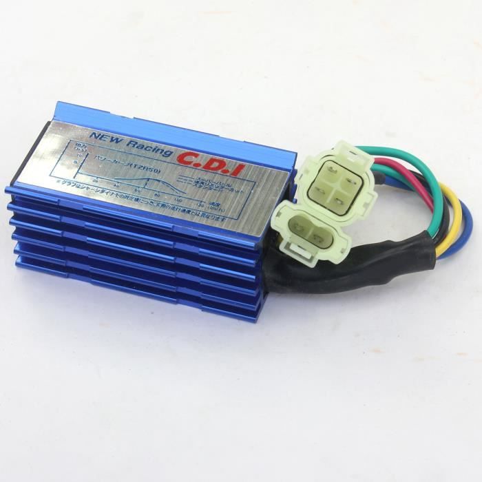 GY6 COURSES CDI BOÎTE 50cc 150cc VÉLOMOTEUR SCOOTER ATV BLEU ...