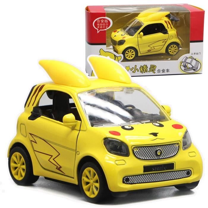 TAKARA TOMY New Anime Pokemon Pikachu Toy Car Alloy car model Cute ...