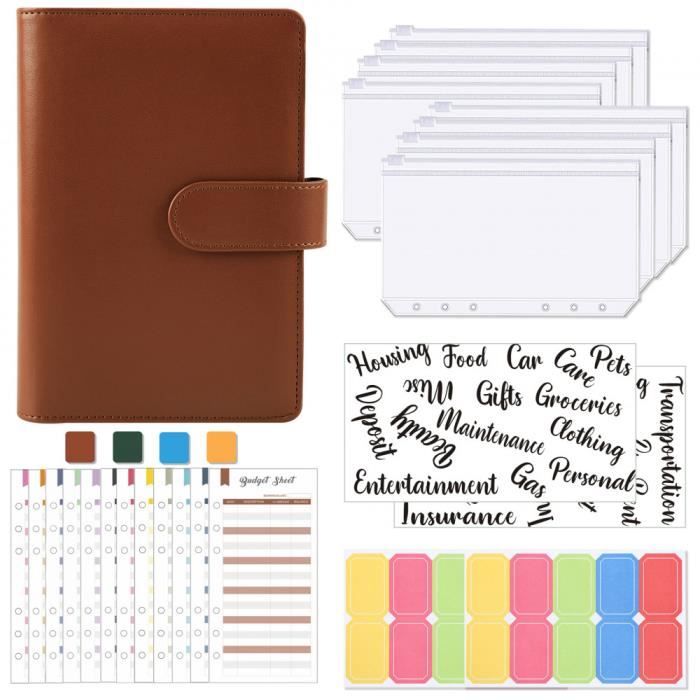 Classeur budget A6,carnet budget, carnet enveloppe budget agenda budget ...