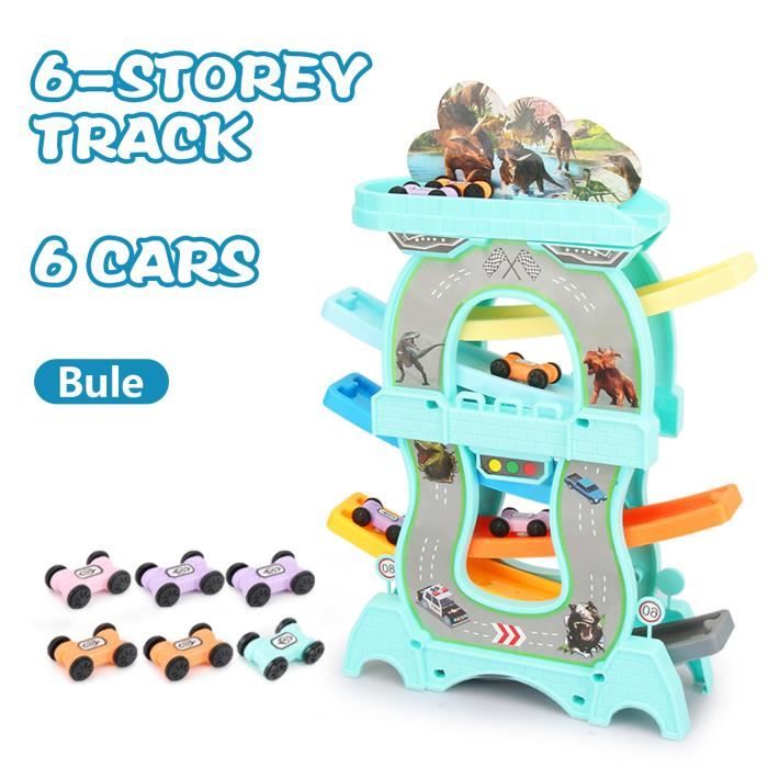 Enfants Ramp Racing Cars Model s Magic Racer Railway Track Gliding Car ...