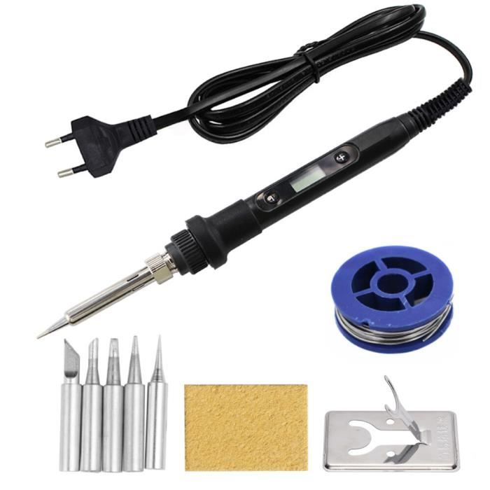 Poste a souder,Fer à souder électrique à température constante,60W,220V,réglable,Type de ...