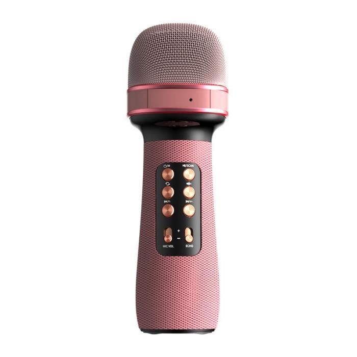 Rose WS-898 Bluetooth Microphone portable sans fil karaoké Double haut ...