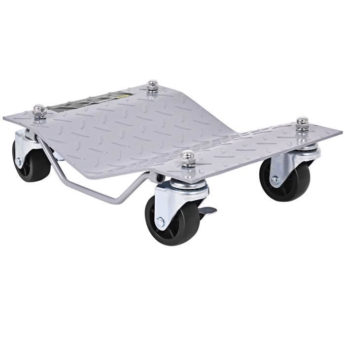 COSTWAY 4 Pcs Chariots de Manutention de Voiture, Capacité 680 kg/Pc ...