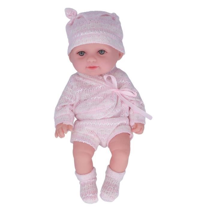 EJ.life poupée bébé réaliste Poupée bébé simulée de 11 pouces mignonne ...
