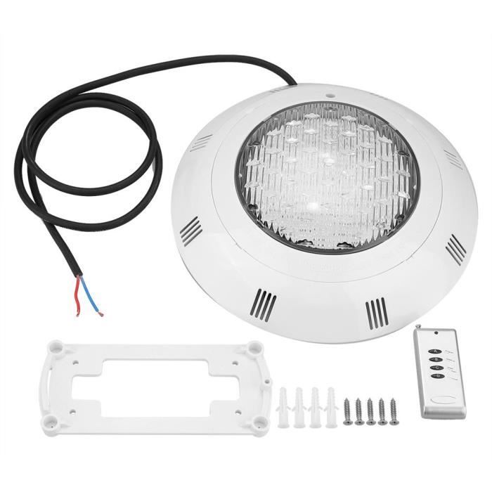 Garosa Lumière de piscine à LED RVB 30W 300 LED RVB Multi-Couleur ...