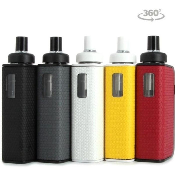 EGo AIO Box - Joyetech Box : 42mm - 23mm - 74mm Noir / Rouge ...