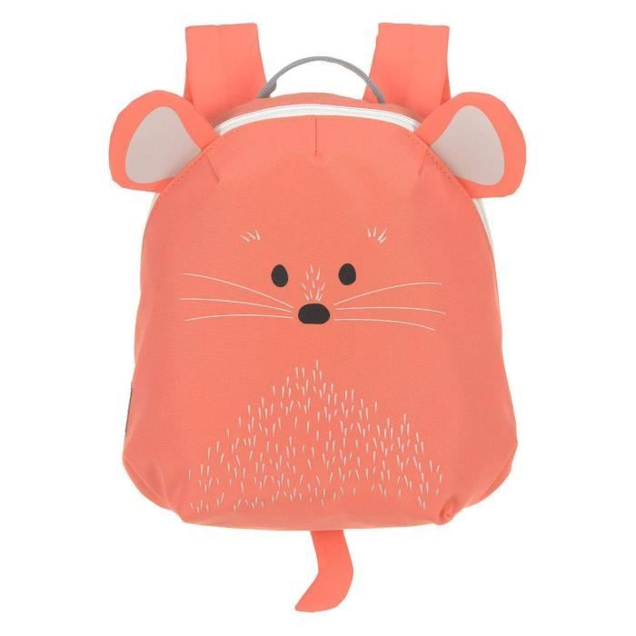 Sac à dos - LASSIG - About Friends - Souris - Corail - 20x26x8 cm corail - Cdiscount Bagagerie ...
