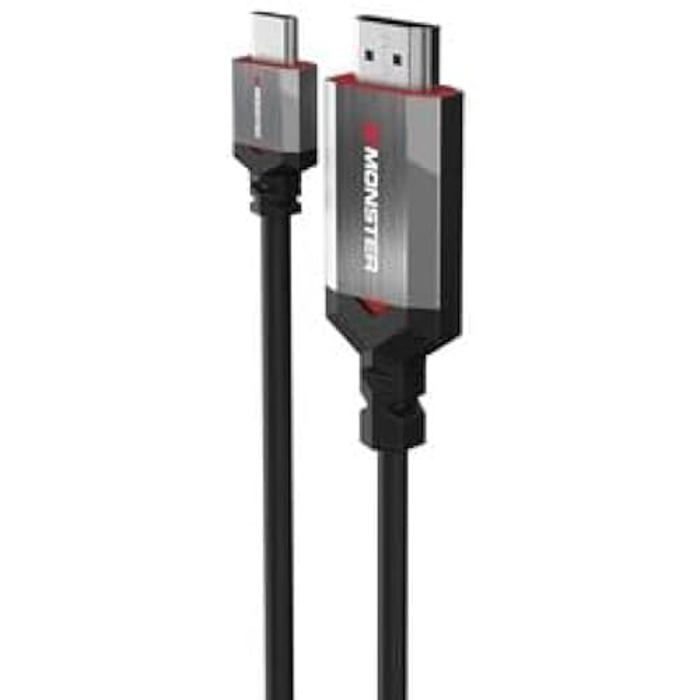 Monster Cable USB C vers HDMI Essentials UHD 4K HDR 60HZ 2M - Cdiscount ...