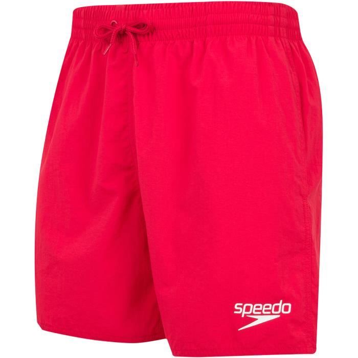 Speedo - Short de bain ESSENTI Rouge - Cdiscount Prêt-à-Porter