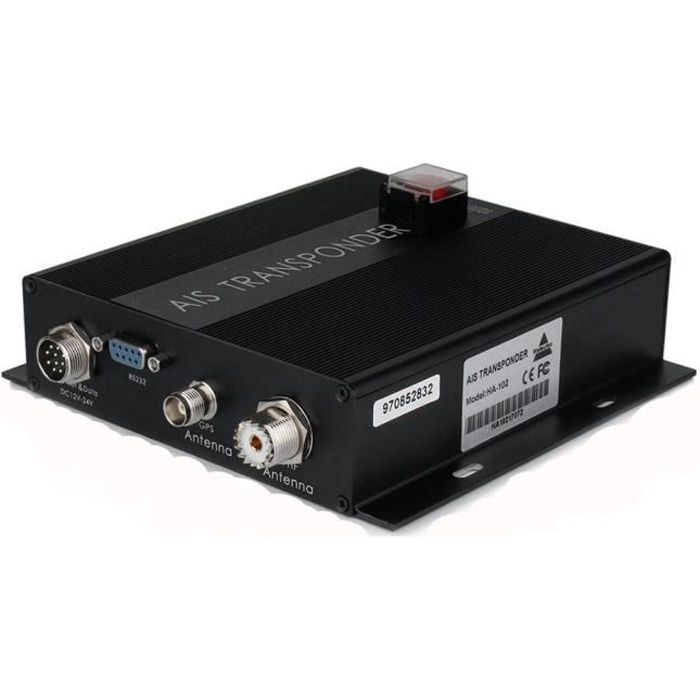Récepteur et émetteur AIS marin Transpondeur AIS de CLASSE B Fonction double canal Transmettre ...