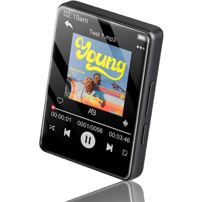 Nornward Lecteur Mp3 Bluetooth 5.2, 32 Go Lecteur De Musique De Sport ...
