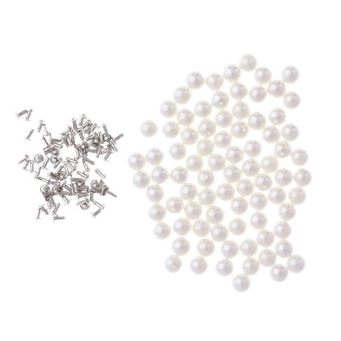 Light-RIVET Rivets Clou Perle de Mode pour DIY Vêtements Pantalons ...