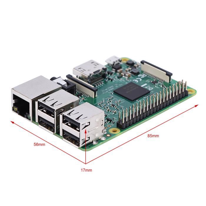 BEL-7423055252072-Carte Raspberry Pi 3 Model B 1.2GHz Quad Core WiFi ...