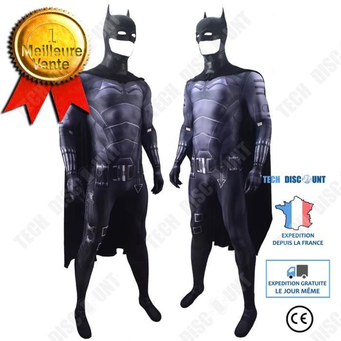 Déguisement Batman Robert Pattinson Cosplay - TECH DISCOUNT - Taille XL ...