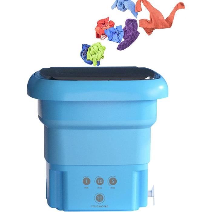 Mini Laveuse,Mini Lave-Linge Avec Panier De Vidange | Petit Lave-Linge ...