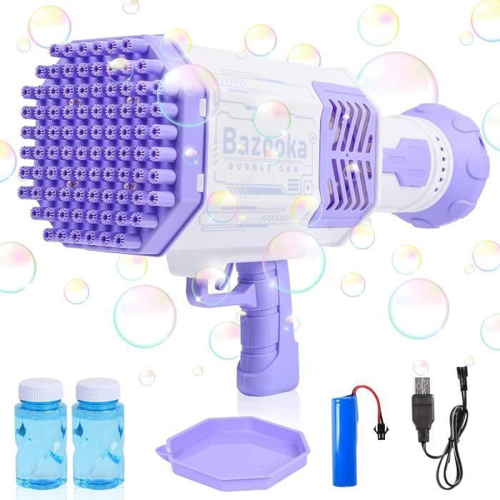 88 Trous Pour Pistolet À Bulles, Bazooka Bubble Machine, Machine À ...