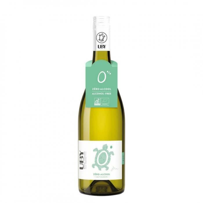 Domaine Uby Sauvignon blanc sans alcool - La cave Cdiscount