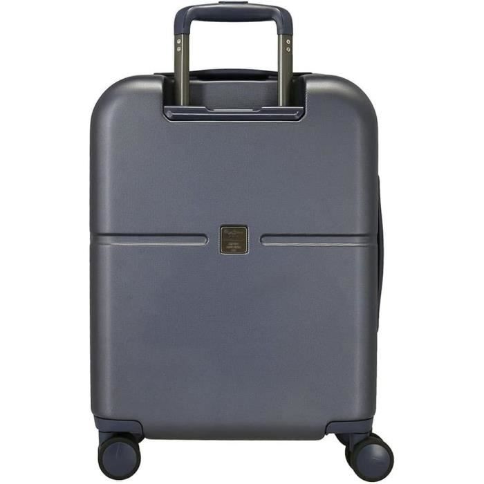 Highlight Valise De Cabine Bleue 40 X 55 X 20 Cm Rigide Abs Fermeture ...