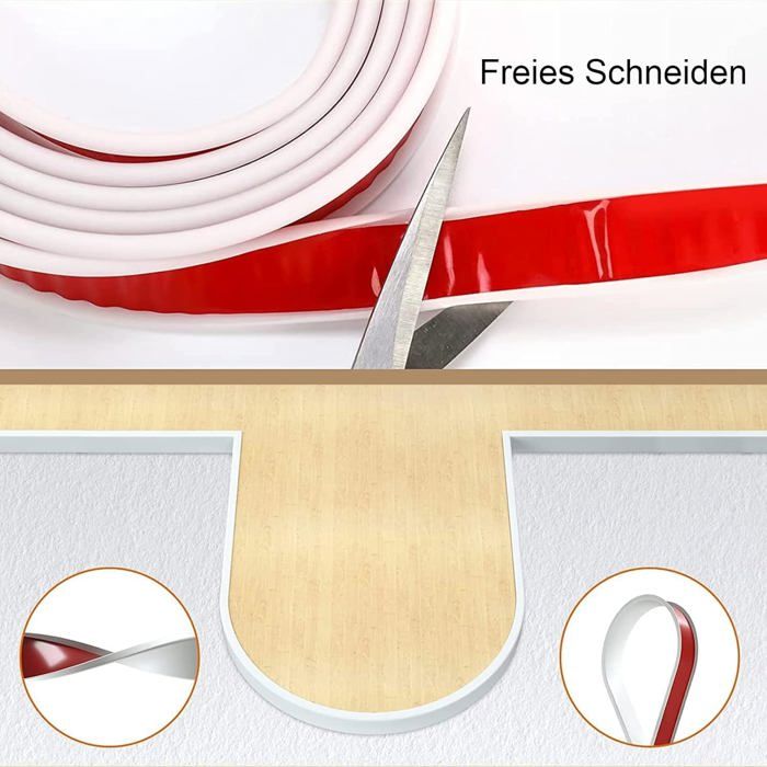 Bande De Chant De Meuble Protection De Chant Pliable En TPE Flexible, Bande De Chant De Meuble ...