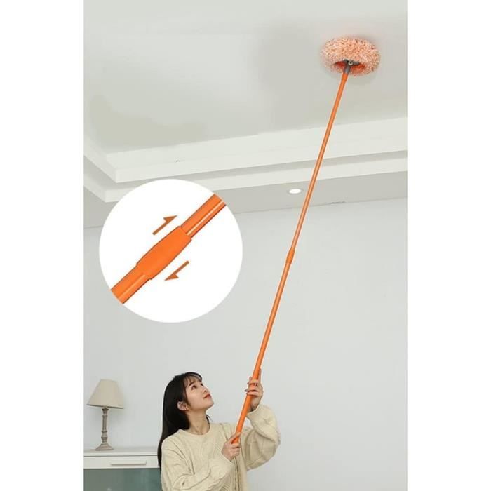 Balai De Nettoyage Rotatif À 360 °, Paroi Rétractable Pour Le Nettoyage ...